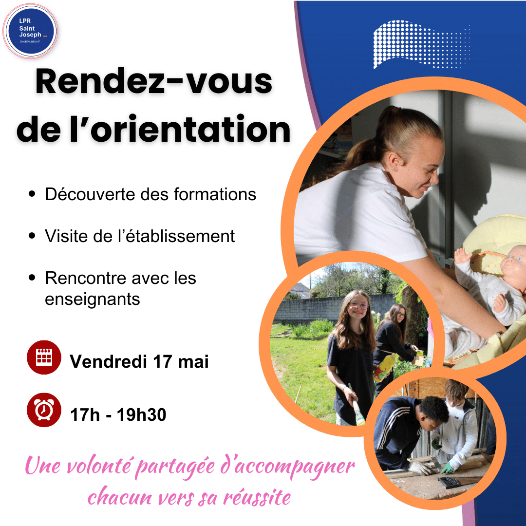 RDV de l’orientation – LPR Saint Joseph - Châteaubriant
